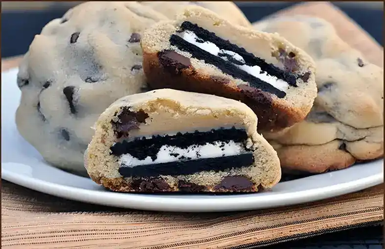 Selbstgemachte Oreo-Kekse